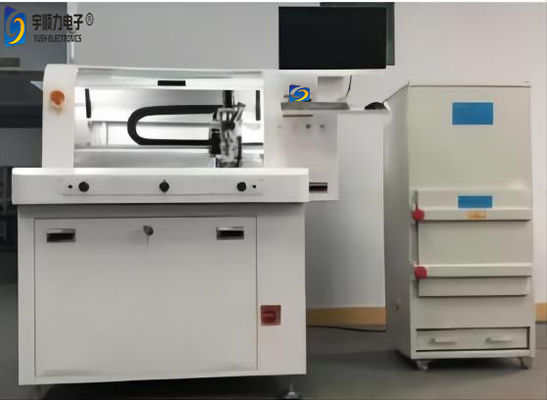 Double Worktable 4 Axis PCB Depaneling Router