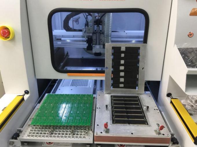 Offline PCB Depaneling Router With CCD Camera Panasonic Japan Sensor Switch