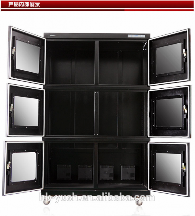 Ultra Low Humidity ESD Desiccant Dry Box For PCB Storage