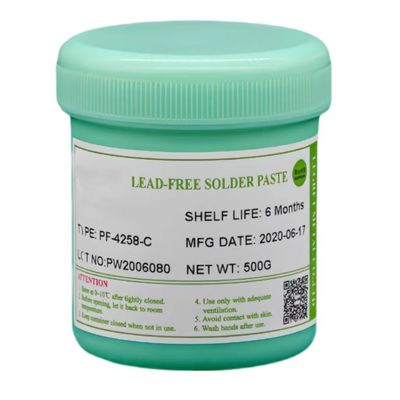 SMT Solder Paste Environmentally Friendly High Temperature Tin Slurry ...