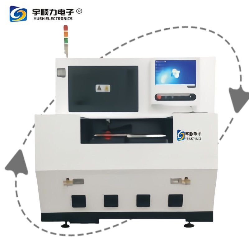 SMT PCB V-Cut CNC Laser Depaneling Machine Dualplatform FPC/PCB Laser ...