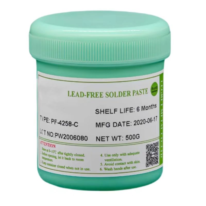 SMT Solder Paste Environmentally Friendly High Temperature Tin Slurry ...