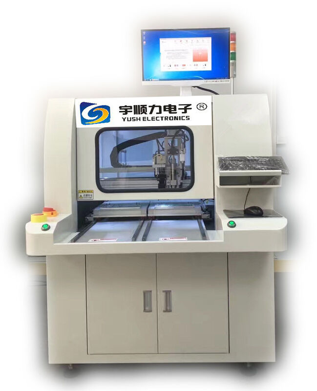 Offline PCB Depaneling Router With CCD Camera Panasonic Japan Sensor Switch