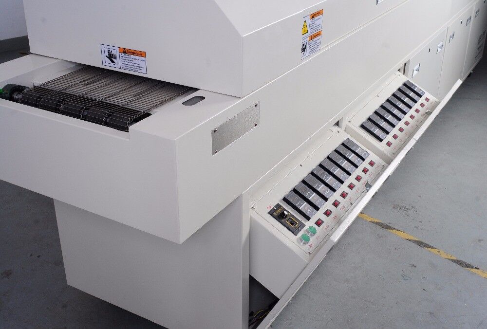 PID SSR Temperature Control Solder Reflow Oven For LED Production Line