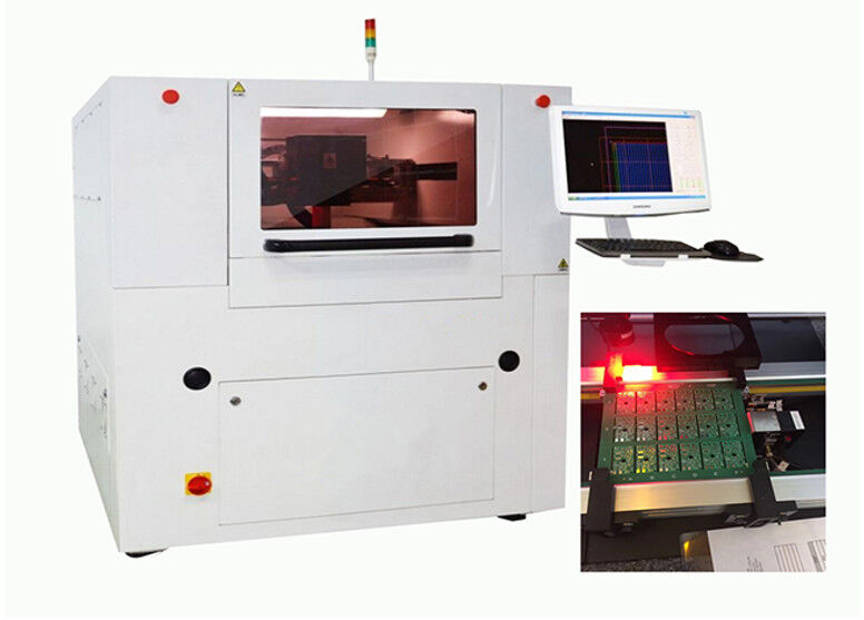 Multiple Milling Knife High Speed PCB Depaneling Machine In Line Router ...