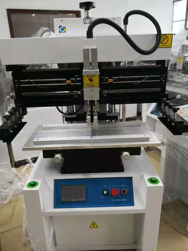 Semi-auto solder paste printer