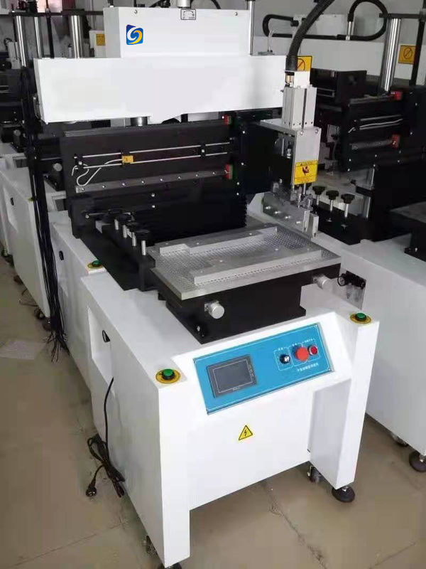 Semi-auto solder paste printer