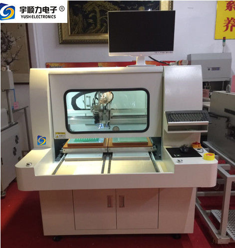 Stand Alone PCB Depaneling Router With CCD Camera