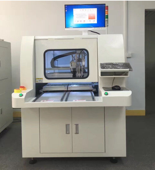 Stand Alone PCB Depaneling Router With CCD Camera