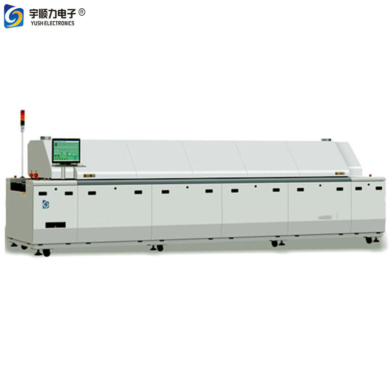 3 Phase 380V 50Hz Lead Free Solder Reflow Oven With Conveyor System For ...