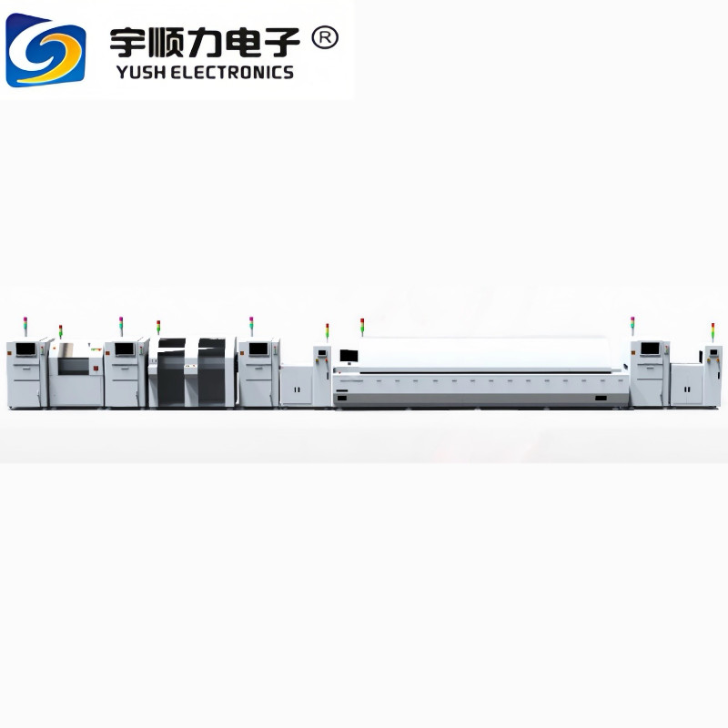 High Speed Semi Auto SMT PCB Assembly Production Line Solder Reflow Oven