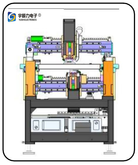 CCD Marking Auto Positioning 10.6 μM Wavelength Laser Marker For QR ...