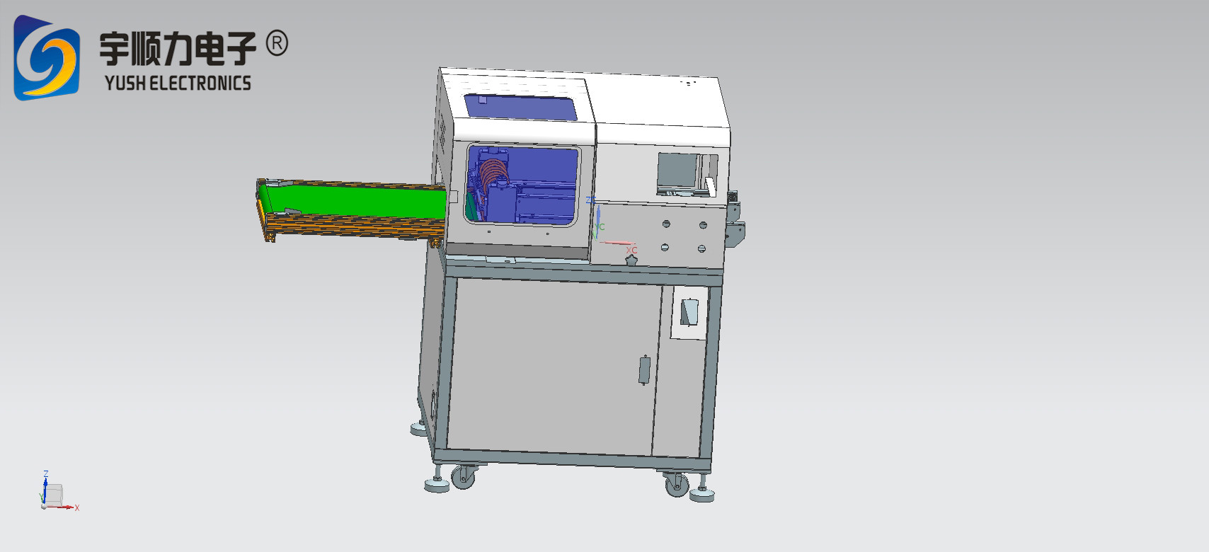 One Touch Programming LED Cutting Machine , Aluminium Board Separator ...