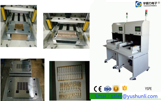 Single Sided Fpc Auto Punching Machine For Pcb Board Changeable Die ...