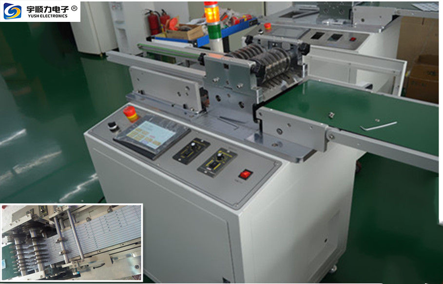 High Speed Steel Blades V - Cut PCB Separator For Led Tube Industry