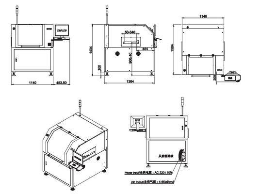 Fully Automatic Solder Paste Printer With Electrostatic Protection